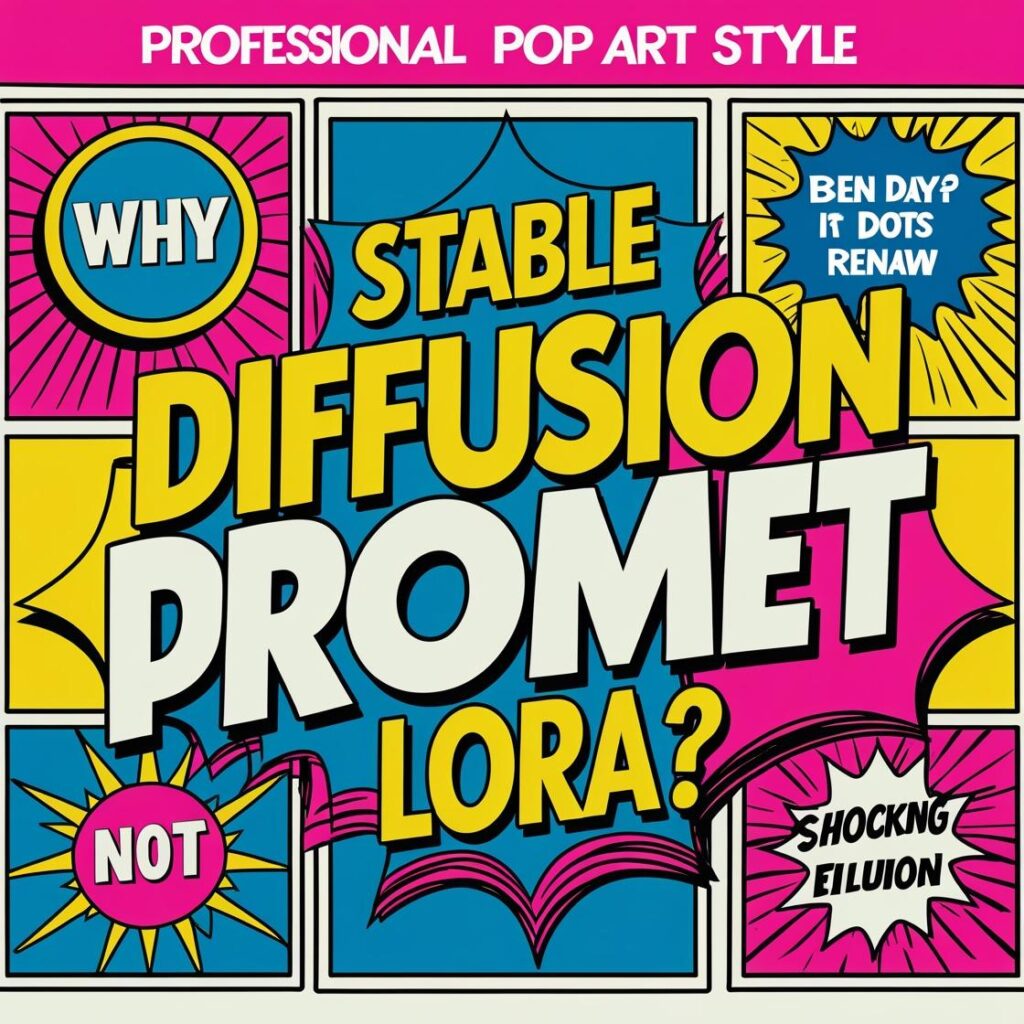 【Stable Diffusion LoRA 表示されない】原因と解決策7選｜反映されない・効かない時の対処法まとめ