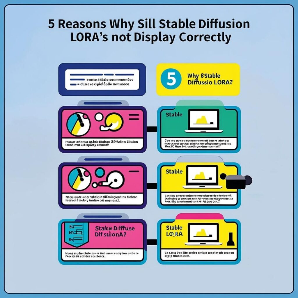 Stable Diffusion LoRA 表示されない時の原因と対処法を徹底解説！