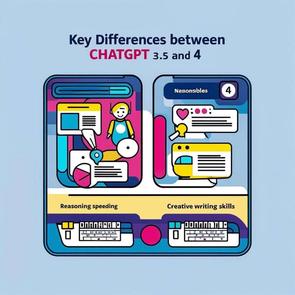 ChatGPT3.5と4の違いを徹底解説！機能・料金・活用法まとめ